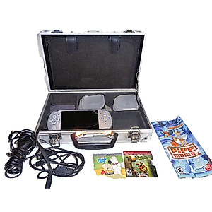 BUNDLE Sony PlayStation Portable PSP , 1 Family Guy Game, 1 Daxter game, 1 Metal Aluminum carrying case , power cords