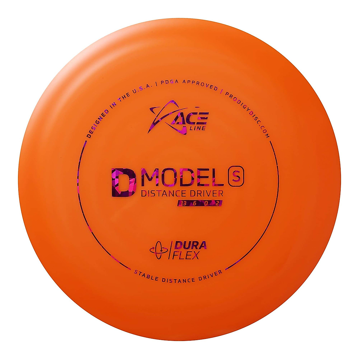 Prodigy Disc Ace Line Glow DuraFlex D Model S Distance Driver Golf Disc [Colors May Vary] - 170-175g