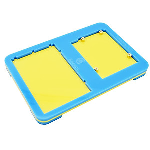 Adeept Acrylic Arduino Holder Breadboard Holder, 2 in 1 Base Plate Case for Arduino UNO