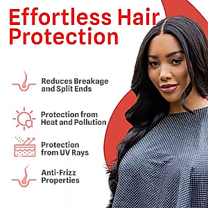 Pro Series Leave In Conditioner Spray 8oz - Daily Hair Care Treatment, Heat Protectant, Anti-Frizz, Moisturizes, Detangles & Restores Damaged Hair for Healthy & Smooth Lace Wig, Toupee & Hair Systems