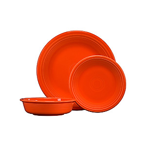Fiesta 3-pc. Classic Dinnerware Set Poppy