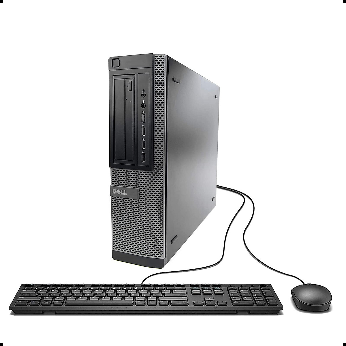 DELL Optiplex High Performance 790 Desktop Computer PC, Intel Quad Core i5-2400 3.1GHz Processor, 8GB DDR3, 1TB SATA, DVD, Windows 10 Professional (Renewed)']