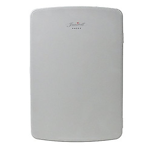 Janibell MPV10A ABS 2-Gallon Touchless and Hygienic Sanitary Napkin Disposal System, Rectangular, 5-1/2" Width x 11-1/4" Depth x 16-1/2" Height, Gray