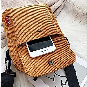 Corduroy Crossbody Bags Women Handbag Tote Bag Hobo Bag Cell Phone Bag Cute Wallet Purse Tote Top Handle Satchel 2023
