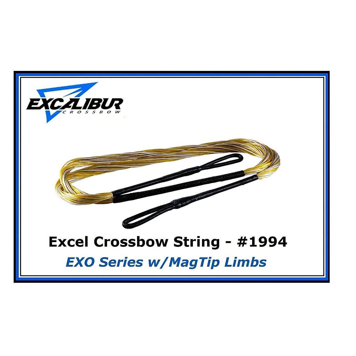 Excalibur Excel 36" Replacement Crossbow String Designed for EXO-Traditional Crossbows with Mag Tips (1994)