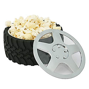 WRENCHWARE – Knobby Tread Rubberized Tire Bowl the perfect gifts for men who have everything. Great Motorhead Gifts, NASCAR Gift Ideas and makes a fun office Candy dish, Popcorn bowl, and ice cream bowl. Great gift for a man cave or workshop.