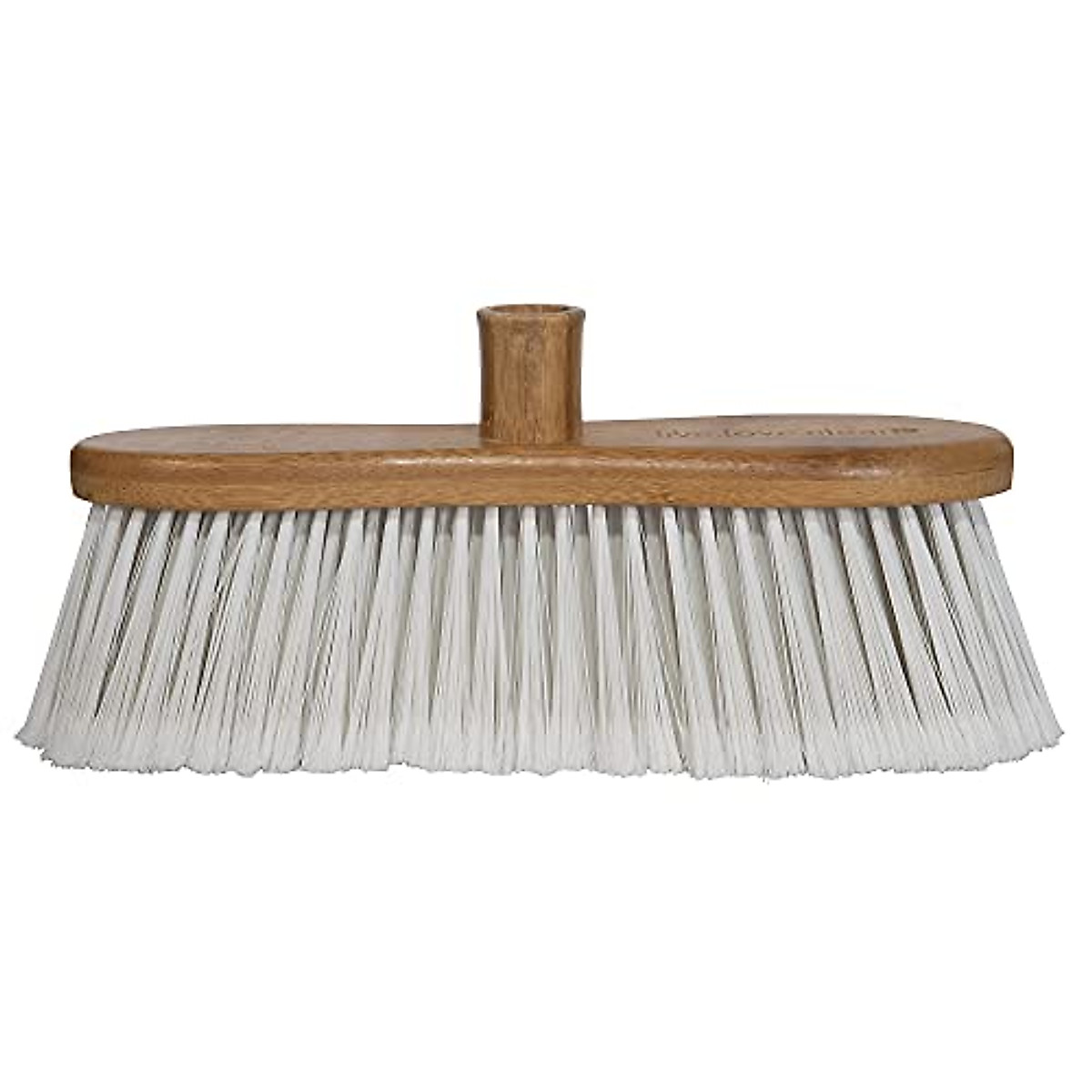 Harper Live.Love.Clean. Smooth Surface Bamboo Household Broom for Indoor Sweeping of Pet Hair, Dirt, Dust on Hardwood Floors, Tile, and Laminate