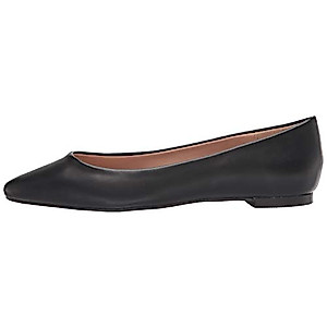 Journee Collection Womens Cortni Flat Black 7.5 W