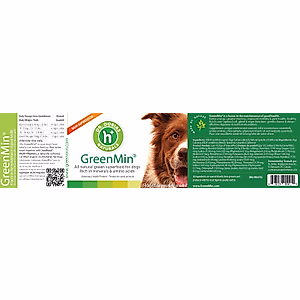 DR. DOBIAS GreenMin for Dogs - All Natural Mineral and Amino-Acid Rich superfood, up to 5 Months Supply
