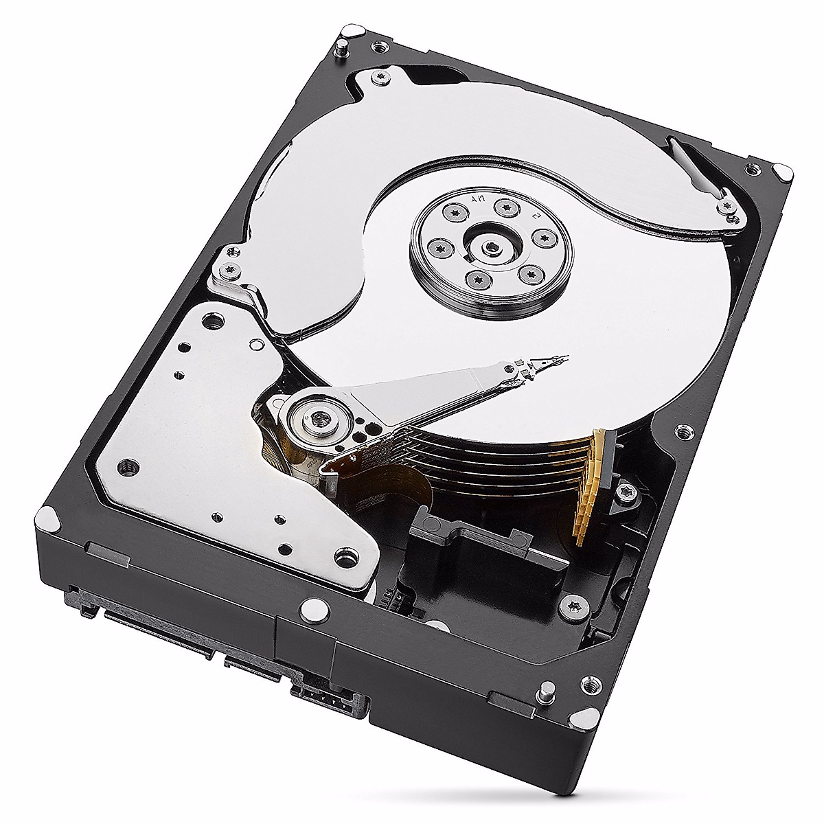 Seagate IronWolf Pro 6 TB NAS RAID Internal Hard Drive - 7,200 RPM SATA 6 Gb/s 3.5-inch (ST6000NE0021)