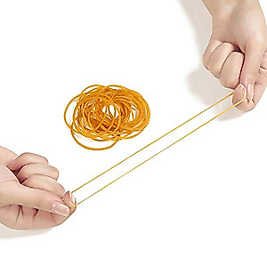 AMUU Rubber Bands 750pcs size 25mm 1 inch rubber bands Small Rubber Band for Office supplies School Home Elastic Band