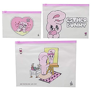 Esther Bunny Slim Pouch Set, 1 Set, Punky Sugar