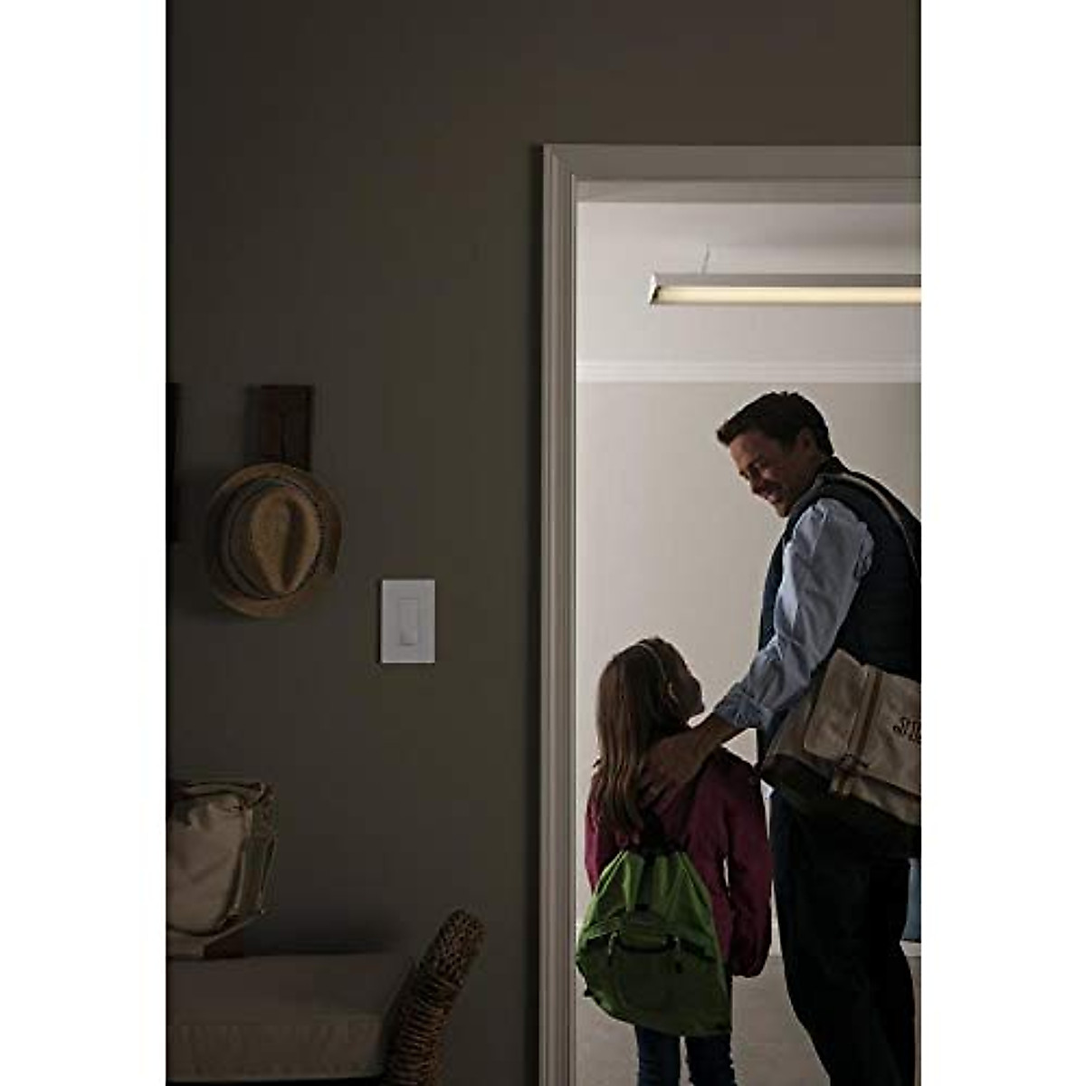Lutron Maestro Motion Sensor Switch with Wallplate | 2 Amp, Single Pole | MS-OPS2HW-WH | White