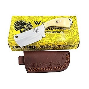 Wild Turkey Handmade Collection Fixed Blade Mini Chef Cleaver