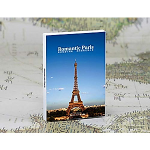 Travel postcards,Set of 30 Post cards variety pack depicting from Around the World Famous Travel Sites,Assorted Postcards Bulk, 4 x 6 -Paris