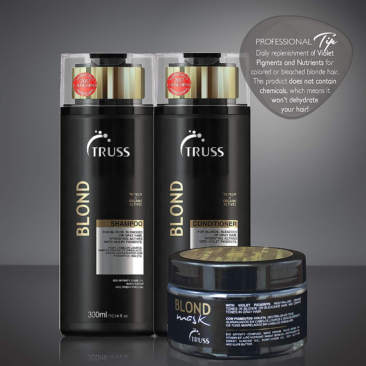 TRUSS Blond Mask Bundle with Blond Shampoo