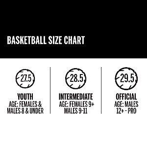 WILSON Sporting Goods NCAA Official Game Basketball, Intermediate - 28.5", Orange (1B0701R)