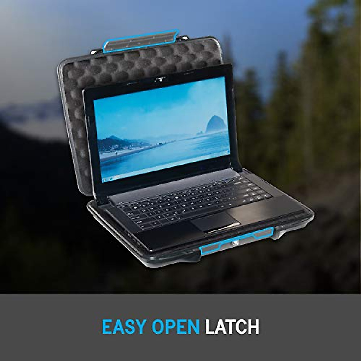 Pelican 1085 Laptop Case With Foam (Black)