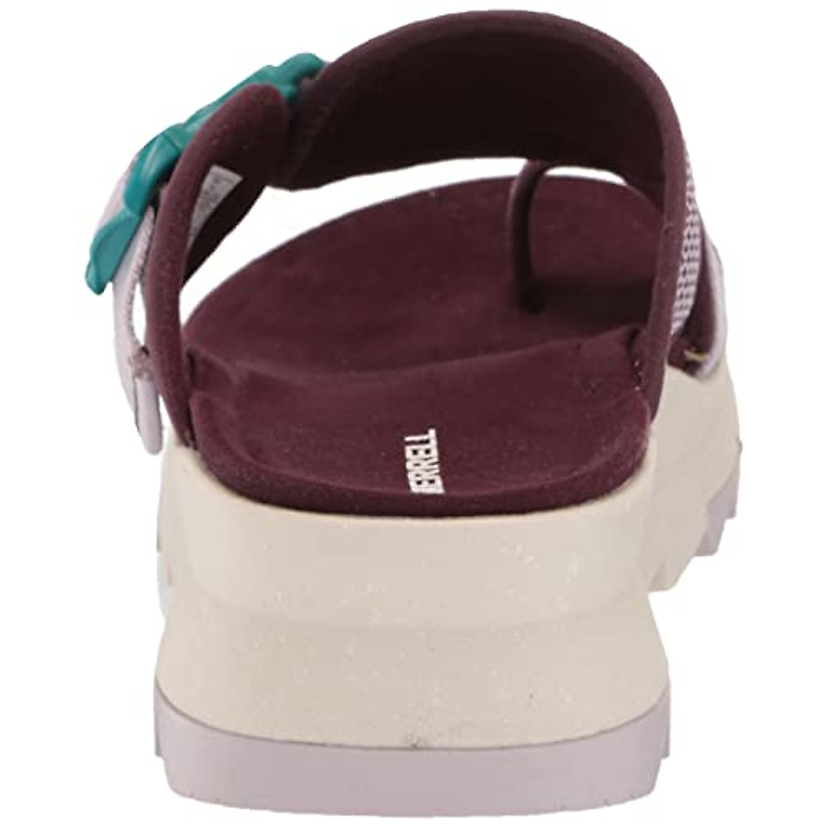 Merrell Women's Alpine Cush Wrap Wedge Sandal, Burgundy, 8