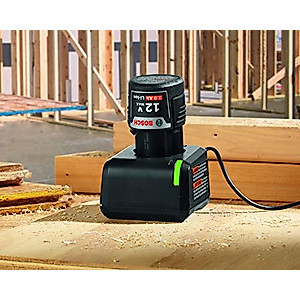 BOSCH GXS12V-01N12 12V Max Lithium-Ion Battery and Charger Starter Kit