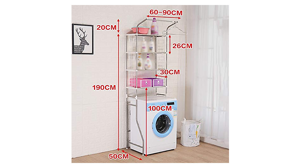 Hokcus Multi-Functional Bathroom Shelf Washer Rack