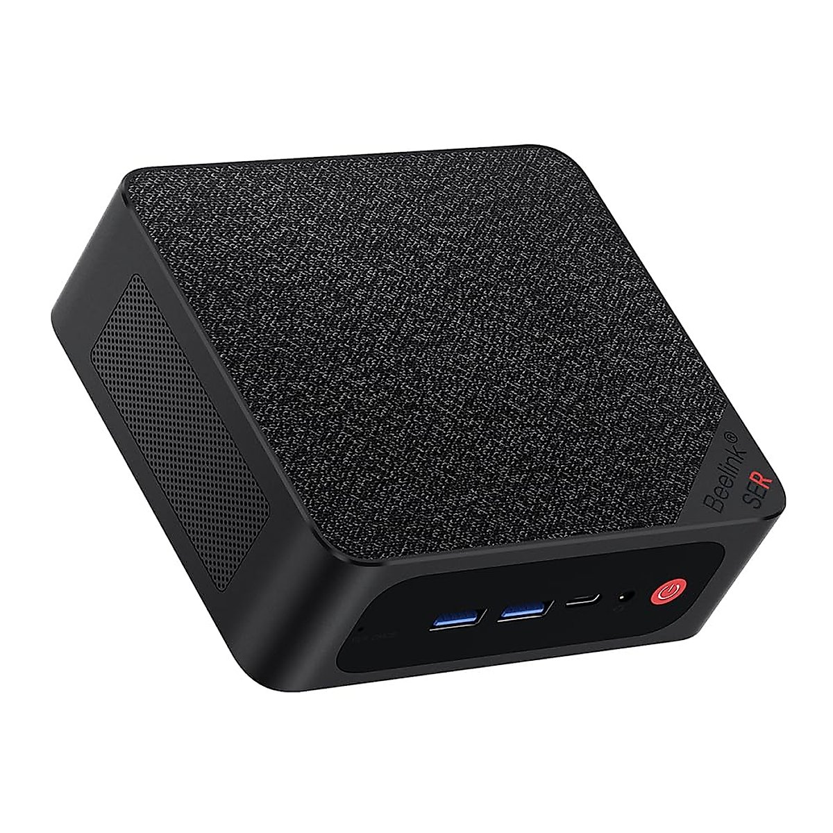 Beelink SER5 MAX Mini PC, Mini Computers with AMD Ryzen 7 5800H (8C/16T up to 4.4Ghz), 16G DDR4+500G M.2 2280 NVMe SSD, WiFi 6, 1000Mbps, BT 5.2, 4K, DP, Type-C, Radeon Graphics, TDP up to 54W