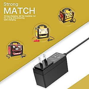 Omilik 13.5V AC Adapter Replacement for Wagan 2595 2467 2485 2464 2454 2544 2355 EL2354 2354 2412 el2454 2509 Power Dome 400 EX LT NX 200 Watt 400 Watt Power Dome (EL2464) 400A 600A 200W 300A (13.5V)