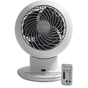 IRIS USA Woozoo Globe Multi-Directional 5-Speed Timer Oscillating Fan w/Remote