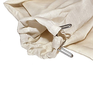 HQRP Dust Collector Bag (2-pack) compatible with RIGID/Ryobi/DeWalt/Bosch/Kobalt/Skilsaw/Craftsman/Porter Cable/Delta/Makita 10" Tablesaws with 2.5" Dust Port