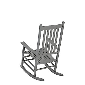 Woodlawn&Home, 100026, Mission Style Rocking Chair Gray