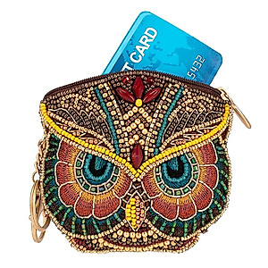 Mary Frances womens Little Wiser Crossbody Owl Handbag Sling Bag, Multi, Small US