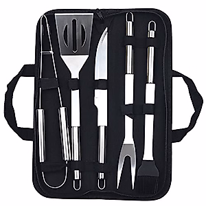 BBQ Grill BBQ Accessories, Stainless Steel Grill Tools Grilling Accessories Grill Set Barbecue Grill Accessories for Outdoor Grill, BBQ Tools Grill Utensils Grilling Tools
