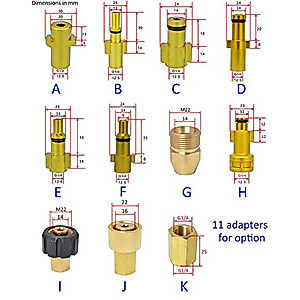 Practical Garden Tools 10m Sewer Drain Water Cleaning Hose，Pipe Cleaner Kit，High Pressure Washer， (Color : for Karcher K)