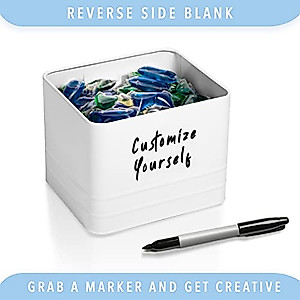 Bodoobo Dryer Sheet Holder for Better Laundry Room Organization Supplies - Dispenser Bin and Practical Decor for Storage - Rustic Farmhouse Design with Practical Wooden Container Lid