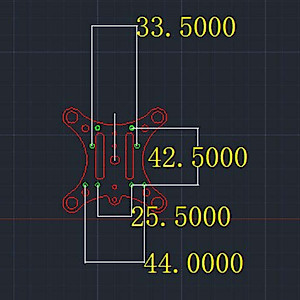 Hobbypower Anti-Vibration Set for Gopro Hero DJI Phantom 2 Vision Plus Walkera Qr X350 PRO