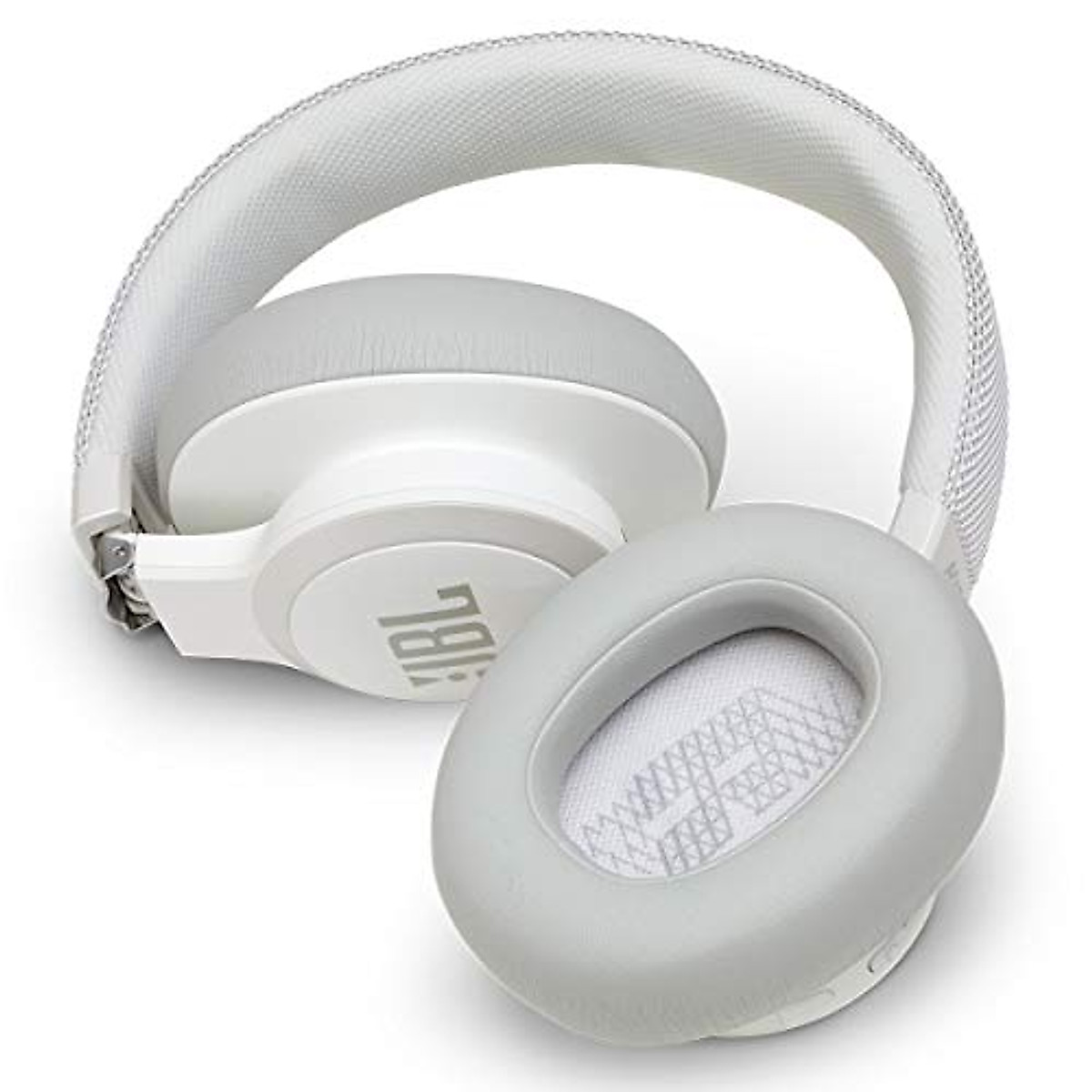 JBL Live 650 BT NC, Around-Ear Wireless Headphone with Noise Cancellation - White
