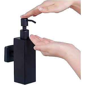 Bottles for Bathroom Toilet Kitchen 2 PCS 200ml Foaming Soap Dispensers Empty Stainless Steel Liquid Soap Pump Bottles for Soap Holder