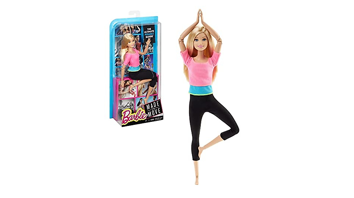 Mattel Barbie Doll - Multicoloured & Movable Fun