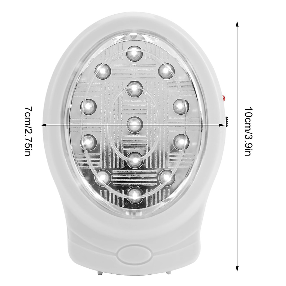 Tbest Emergency Lights for Home Power Failure,13 LED Rechargeable Home Emergency Light Automatic Power Failure Outage Lamp