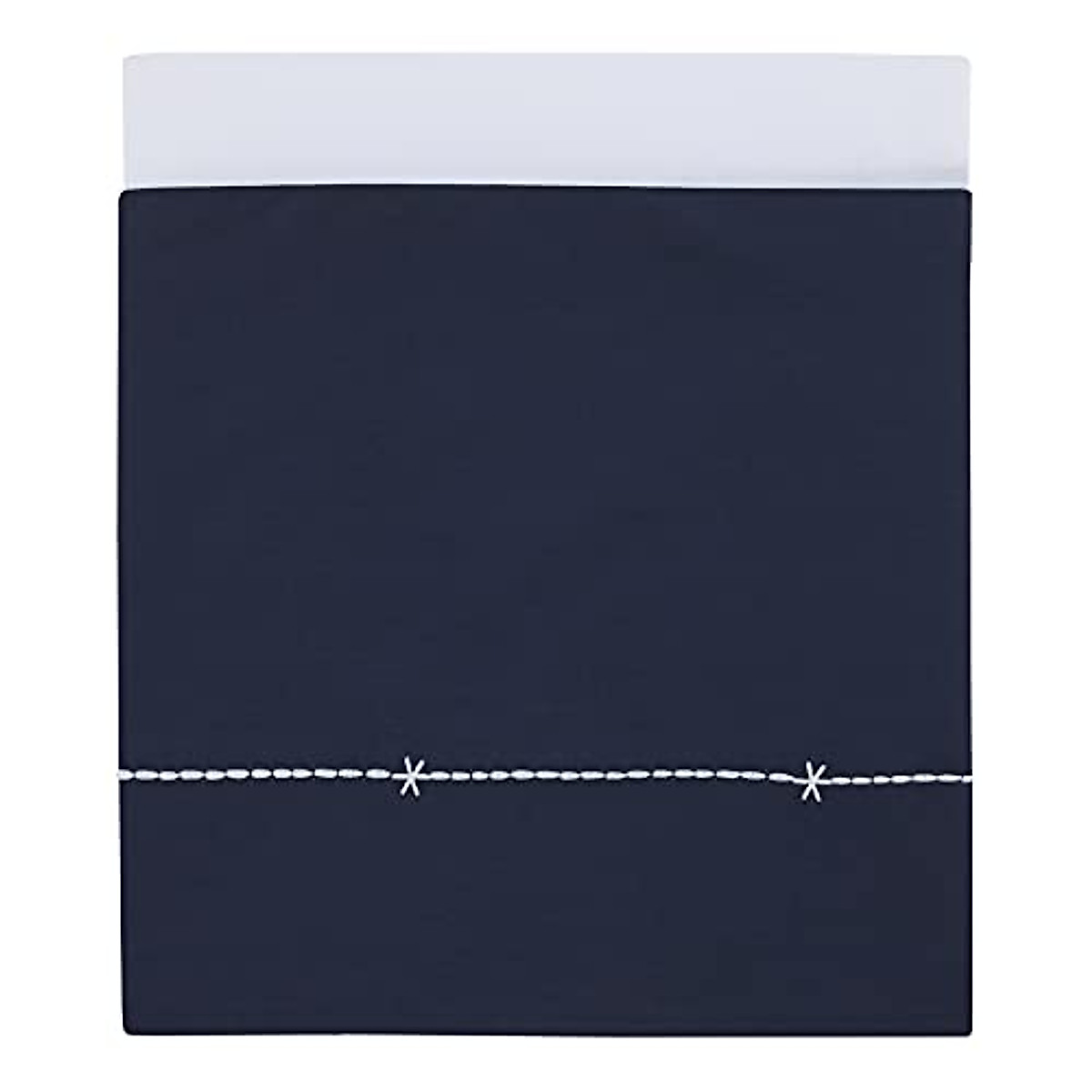 NoJo Goodnight Sleep Tight White & Blue Koala, Sloth, Bear, Star, & Moon 4Piece Nursery Crib Bedding Set, Navy, Light Blue, Grey, White
