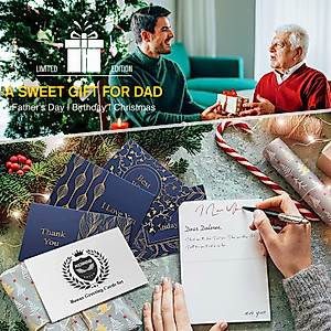 Kollea Christmas Gifts for Dad from Daughter, 10 Oz You Are The Best Dad Ever Whiskey Glass, Funny Gag Birthday Gift Ideas for Men Daddy Papa Who Have Everything