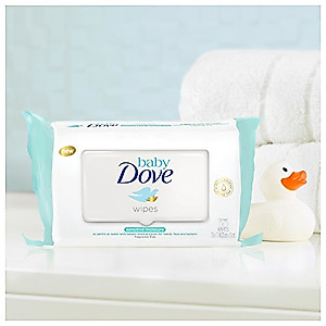 Baby Dove Wipes, Sensitive Moisture, 30 ct, Pack of 6