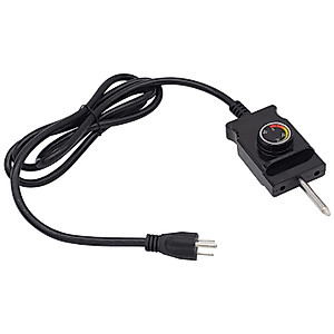 Adjustable Controller Thermostat Probe Cord for Masterbuilt MB20070210/MB25075517 Analog Electric Smokers, Fits Most of Outdoor Cooking Electric Smokers and Grills Heating Element