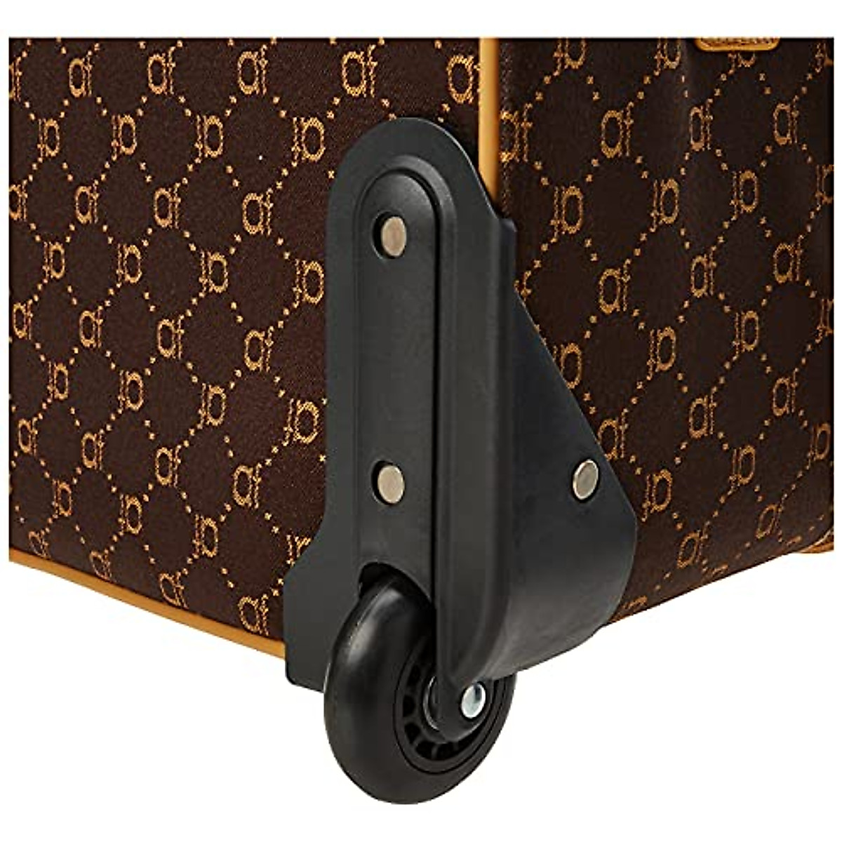 American Flyer Luggage Signature 4 Piece Set, telescoping_handle, Chocolate Gold, One Size