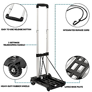 Rolling Cooler 48 Can Cooler On Wheels Beach Cooler with Rubber Wheels and Handle Insulated Large Rolling Cooler with Bungee Cord and All-Terrain Cart for Beach, Tailgate Parties, Work, 2-in-1 Design