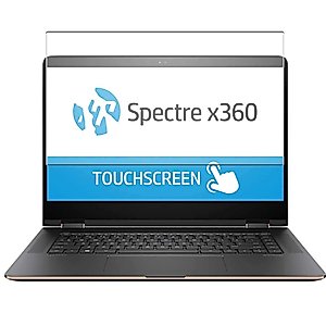 Puccy Tempered Glass Screen Protector Film, compatible with HP Spectre x360 15-bl100 / bl112dx / bl152nr / bl101na / bl100nx 15.6" （Active Area Cover Only） Protective Protectors Guard