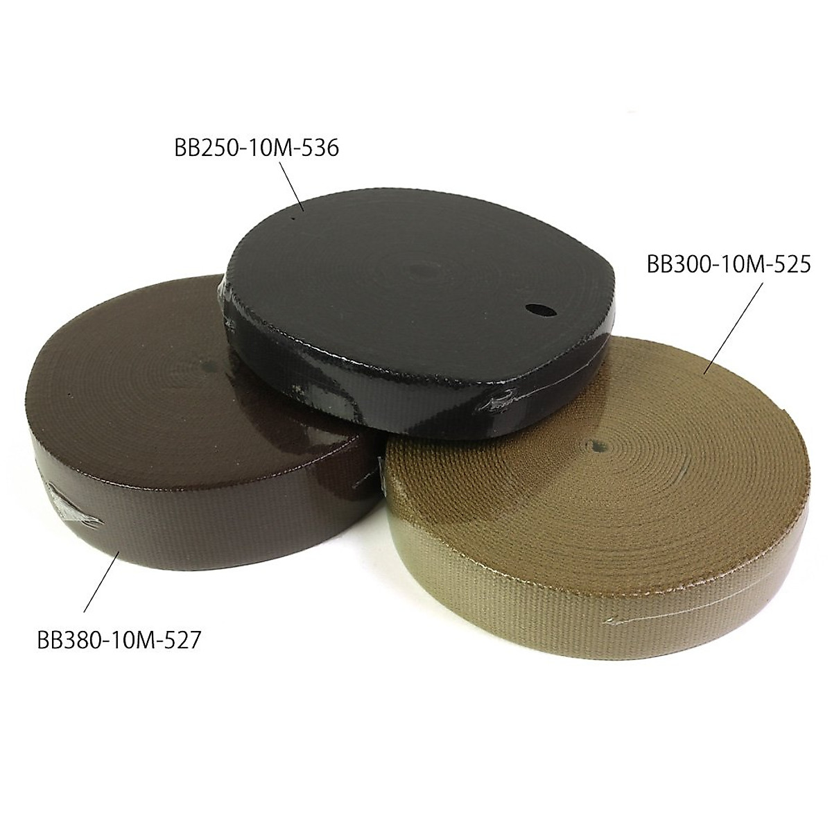 NBK BB250-10M-523 Burberry Weaving Tape, 1.0 inch (25 mm) Width x 32.8 ft (10 m) Roll, Beige