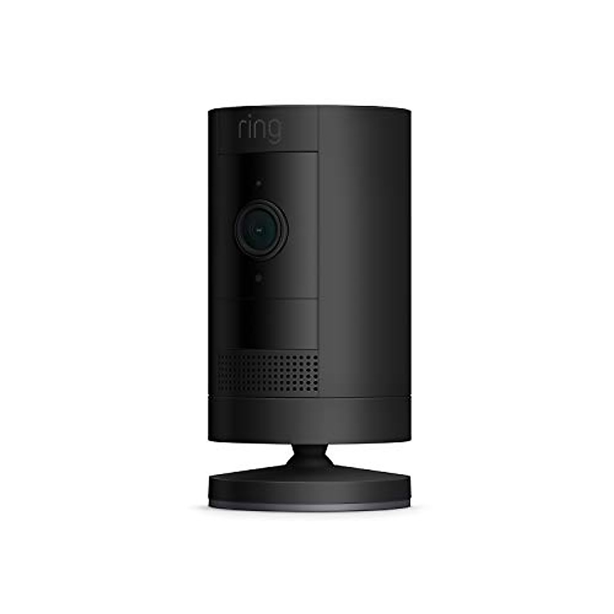 Ring Stick Up Cam Battery HD security camera with custom privacy controls, Simple setup, Works with Alexa - Black