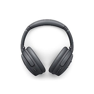 Bose QuietComfort 45 Wireless Bluetooth Noise Cancelling Headphones, Over-Ear Headphones with Microphone, Personalized Noise Cancellation and Sound, Eclipse Grey, Limited Edition