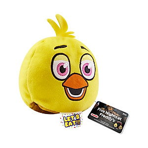 Funko Plush: Five Nights at Freddy's (FNAF) Reversible Heads - 4" Chica The Chicken - Collectable Soft Plush - Birthday Gift Idea - Official Merchandise